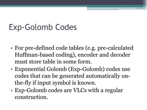 Ppt Overview Of The H 264 Avc Video Coding Standard Powerpoint