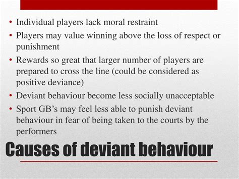 Ppt Deviance In Sport Powerpoint Presentation Free Download Id 2606552