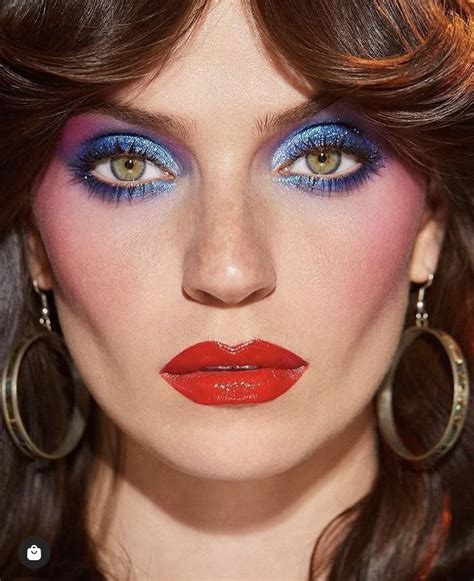 Pin By Ewa Wick On 80s Glam Looks In 2024 Disco Makeup Rock Makeup