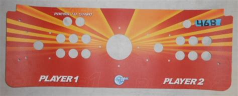 Global Arcade Classics Arcade Machine Game Flexible Control Panel