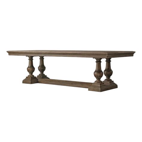 Rh St James Rectangular Extension Dining Table Antiqued Coffee Chairish