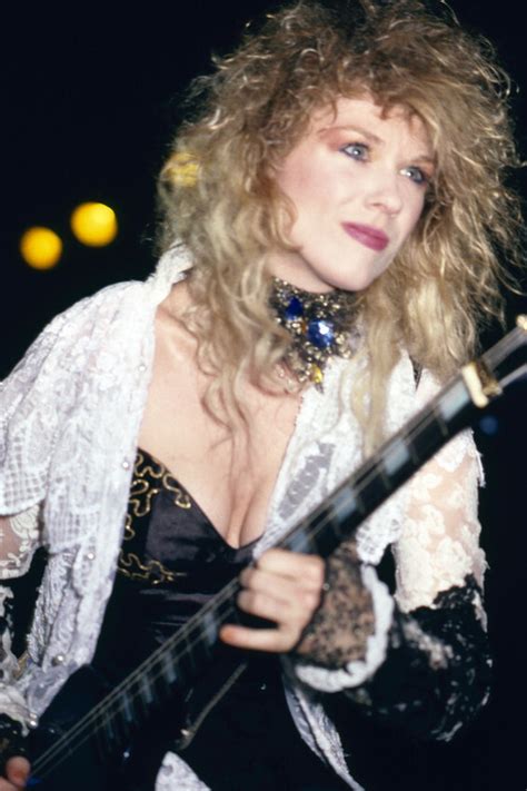 Heart Nancy Wilson Busty Sexy On Stage With Guitar 18x24 Poster Ebay
