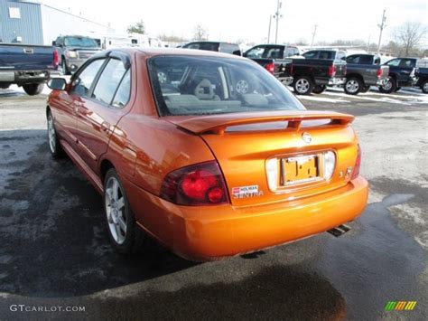 2006 Volcanic Orange Nissan Sentra Se R Spec V 89410505 Photo 25