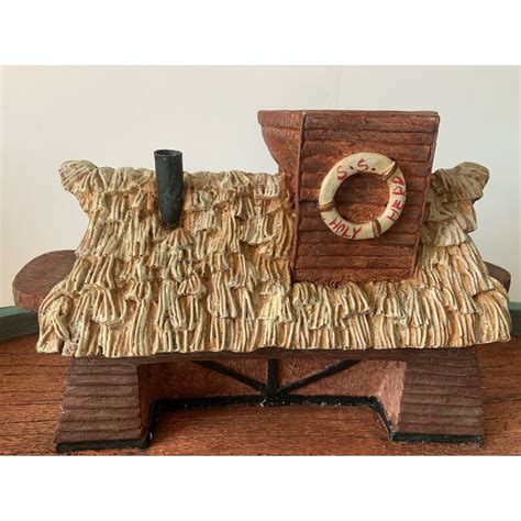 Rare Pete Apsit Holy Herd Noahs Ark Resin Signedstamped Etsy