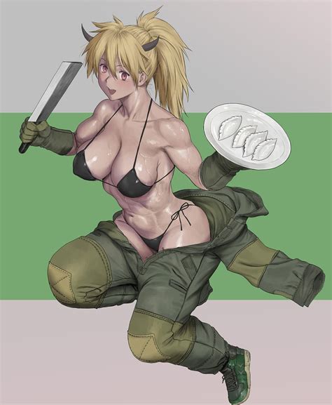 Nikaidou Dorohedoro Drawn By Jeneral Danbooru