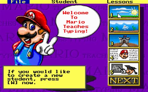 Download Mario Teaches Typing My Abandonware