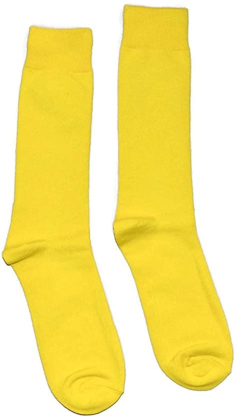 Bop Classy Mens Colorful Fancy Dress Socks 1 Pair Solid Colors