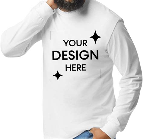 Custom Long Sleeve T Shirts Design And Print Online Jiffy