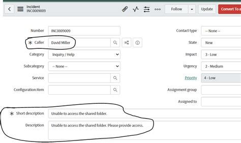 Convert An Incident To A Service Request Approach ServiceNow Community