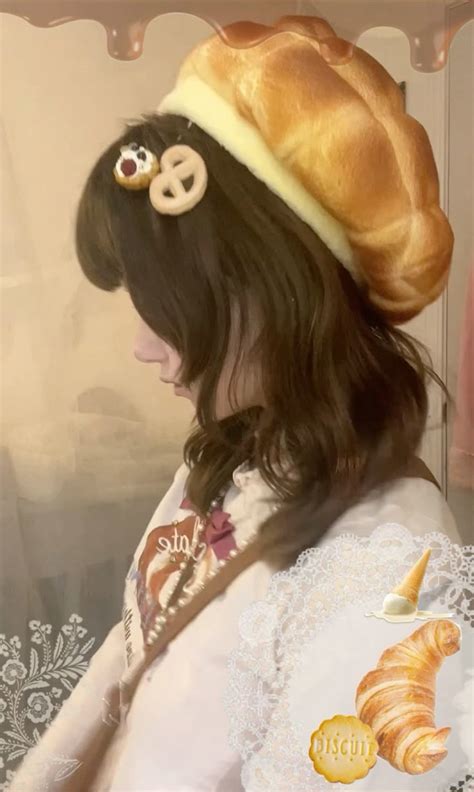 Bread Bakery Beret 🥯 Cute Fashion Really Cute Outfits Kawaii