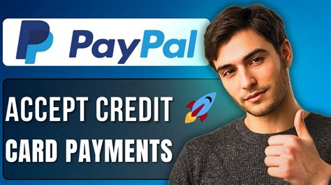 How To Accept Credit Card Payments With Paypal 2025 Full Guide Youtube