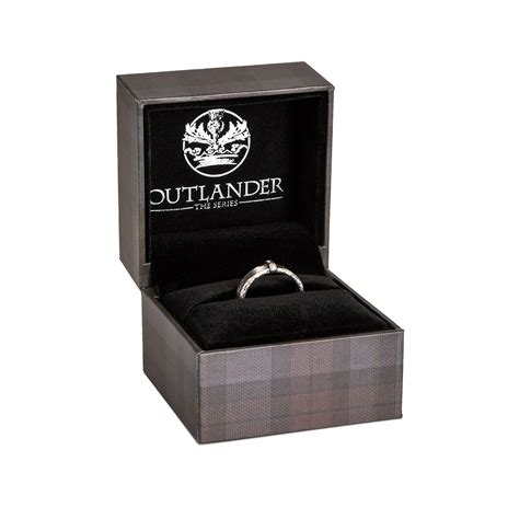 Outlander Claires Wedding Ring 925 Silver Elbenwald