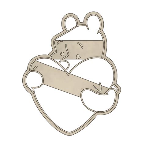 Formička Macko Pu So Srdiečkom Formičkáreň Sk