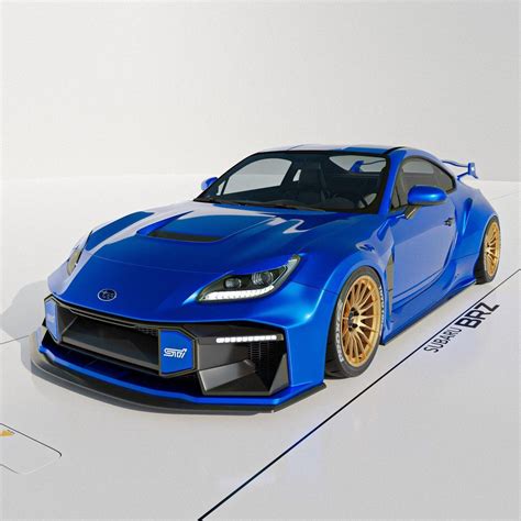 Subaru Brz 2022 Sti Custom Widebody Kit By Avante Design Buy With