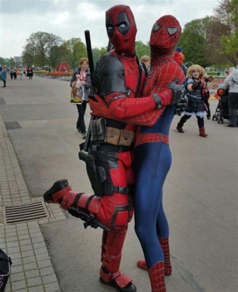 Post By Happycemetery · 1 Image Deadpool And Spiderman Spiderman