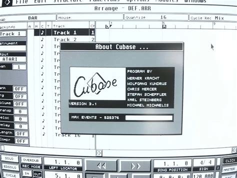 Atari St Cubase A 20th Centuary Daw Setup Routenote Create Blog