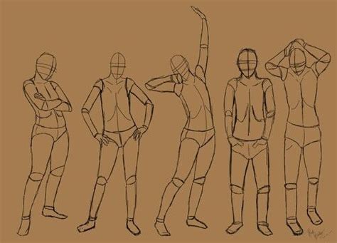 Standing Poses By Orlilu On Da Drawing Poses Drawing Poses Male