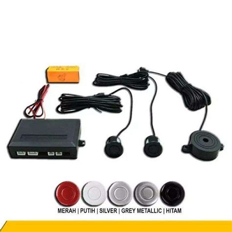 Jual SENSOR PARKING TITIK SENSOR MUNDUR PARKIR MOBIL HITAM UNIVERSAL Di Seller GUBUK
