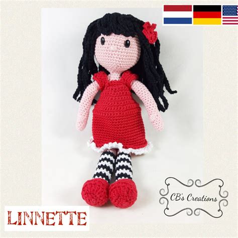 Linnette Amigurumi Crochet Pattern Gorjuss Inspired Etsy