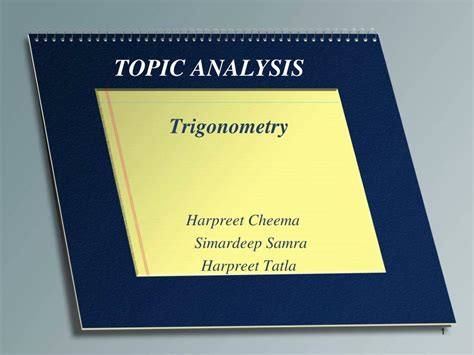 Ppt Comprehensive Trigonometry Curriculum Analysis For Grades 7 12