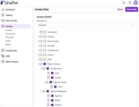 User Guide For Unopim Maker Checker Workflow Extension