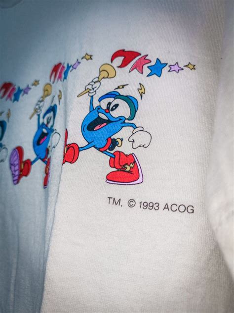 Vintage Atlanta Izzy Mascot 1993 Mens Fashion Tops And Sets Tshirts