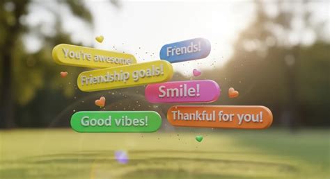 Best Short Positive Messages For Friends To Share Love
