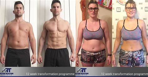 12 Week Transformation Action Reaction Training