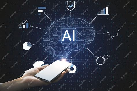 Premium Photo Artificial Intelligence And Communication Concept