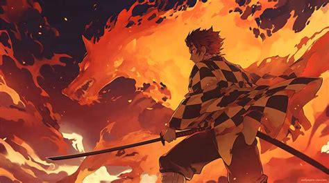 Demon Slayer Trio 4k Wallpaper Epic Anime Desktop Background