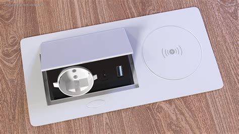 White Single Hidden Socket 3d Model 29 3ds Blend C4d Fbx Max Ma Lxo Obj Free3d