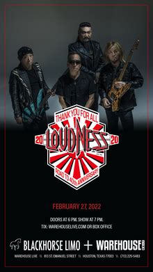 Loudness Tickets Tour Dates And Concerts 2024 And 2023 Songkick