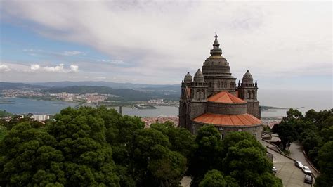 City Of Viana Do Castelo Portugal Aerial View 43975589 Stock Video At