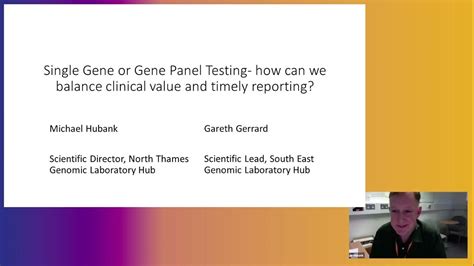 Single Gene Or Panel Testing How Can We Balance Clinical Value And Timely Reporting North