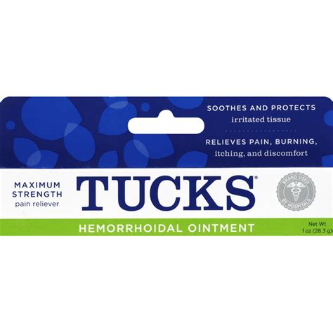 Tucks Hemorrhoidal Ointment Maximum Strength 1 Oz Delivery Or Pickup