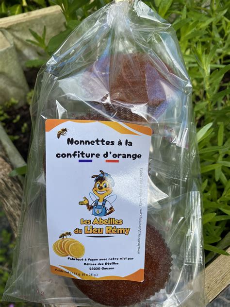 Nonnettes Orange Les Abeilles Du Lieu Rémy
