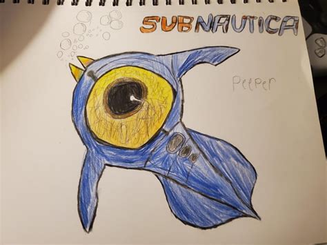 No Spoilers My Peeper Drawing Rsubnautica