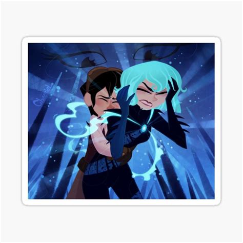 Tangled Varian And Cass Sticker For Sale By Cheeriel Redbubble