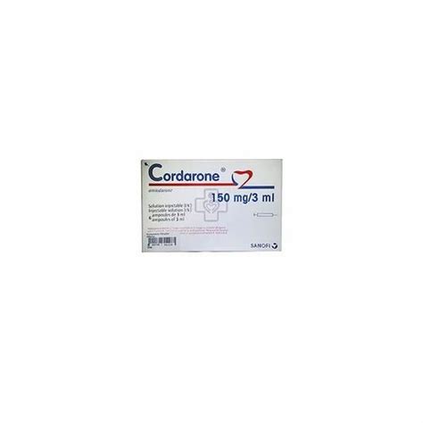 Cordarone Injection 3ml 150 Mg At ₹ 110 Vial In Nagpur Id 2851626319291