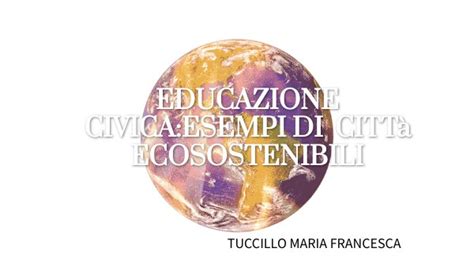 Città Ecosostenibili Genially