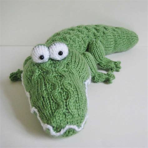 Knit Your Very Own Crocodile With This Free Pattern