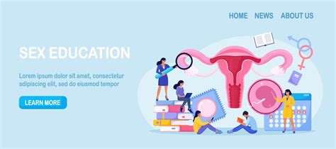 Sex Education Isometric Set Royalty Free Vector Image
