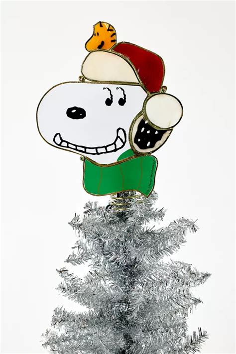Peanuts Snoopy Lighted Tree Topper Urban Outfitters