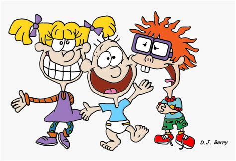Angelica Tommy And Chuckie Rugrats Chuckie Hd Png Download Kindpng