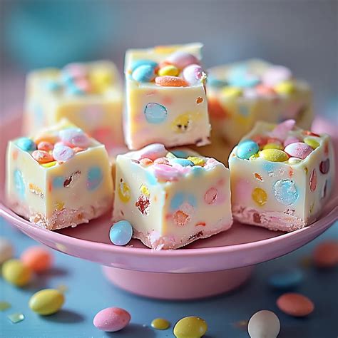 Easter Candy Fudge With Mini Eggs Bake It Good