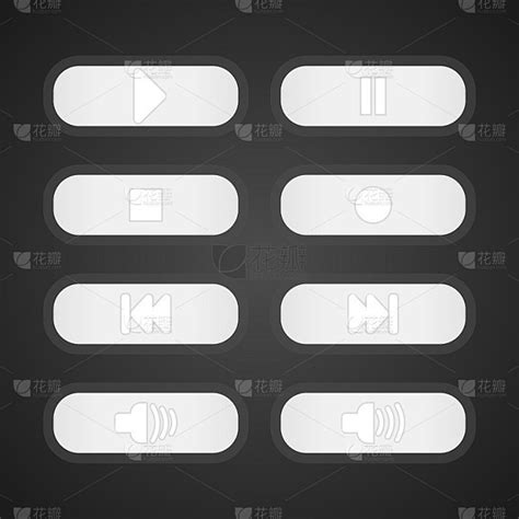 白色按钮控制音乐。