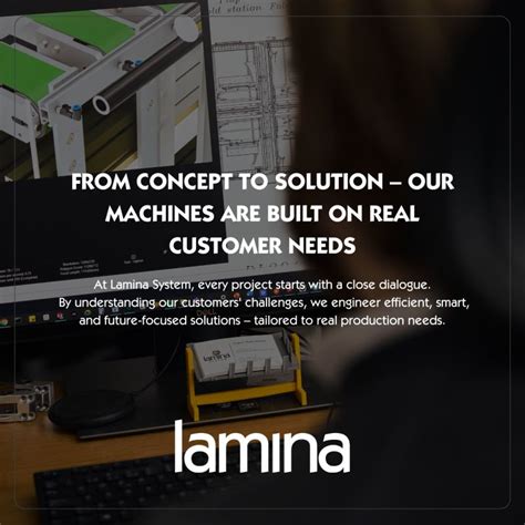 At Lamina System Were Constantly Striving To Develop Innovative Solutions That Truly Make A