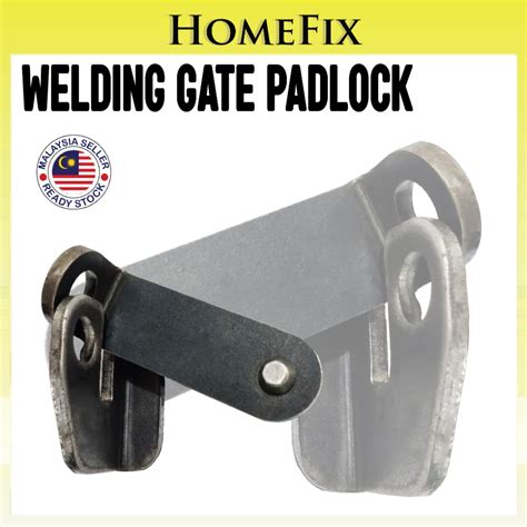 Welding Gate Padlock Bracket Door Lock Gate Lock Welding Lock