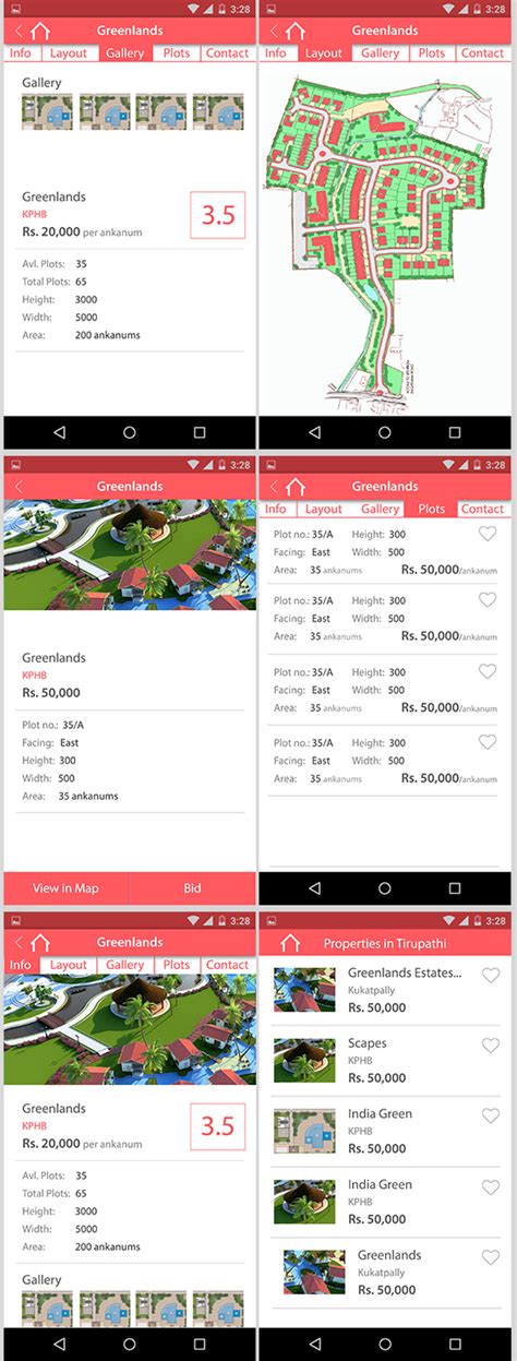 Ef Mobile App Ui On Behance