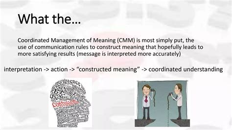The Coordinated Management Of Meaning Ppt